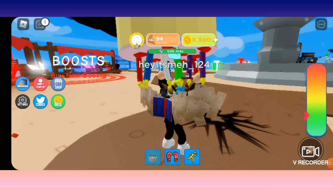 Smashing simulator || This is the first video I made from roblox #1 ...