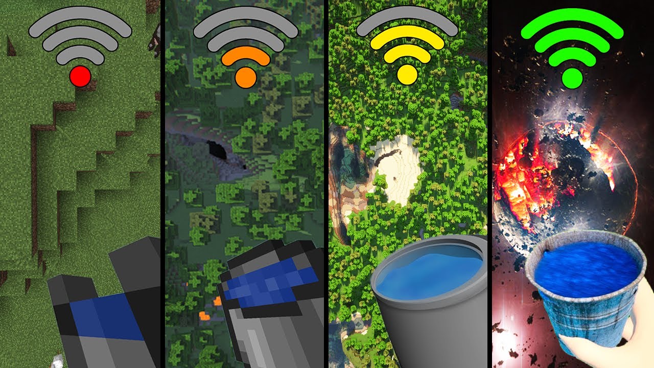 Textures with different Wi-Fi in Minecraft - YouTube