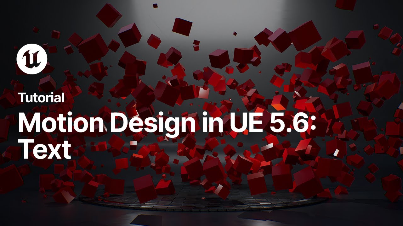 Motion Design in Unreal Engine, Episode 03: Text - YouTube