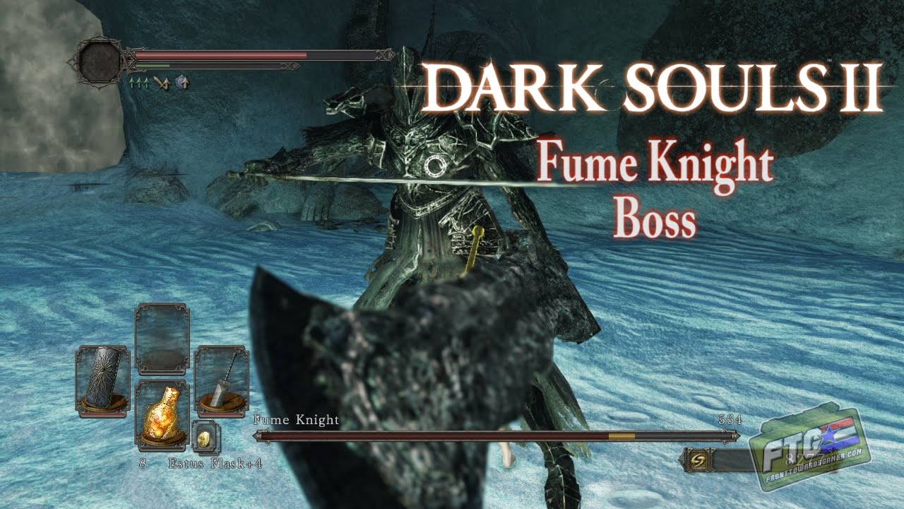 Dark Souls 2: How to beat the Fume Knight Boss - YouTube