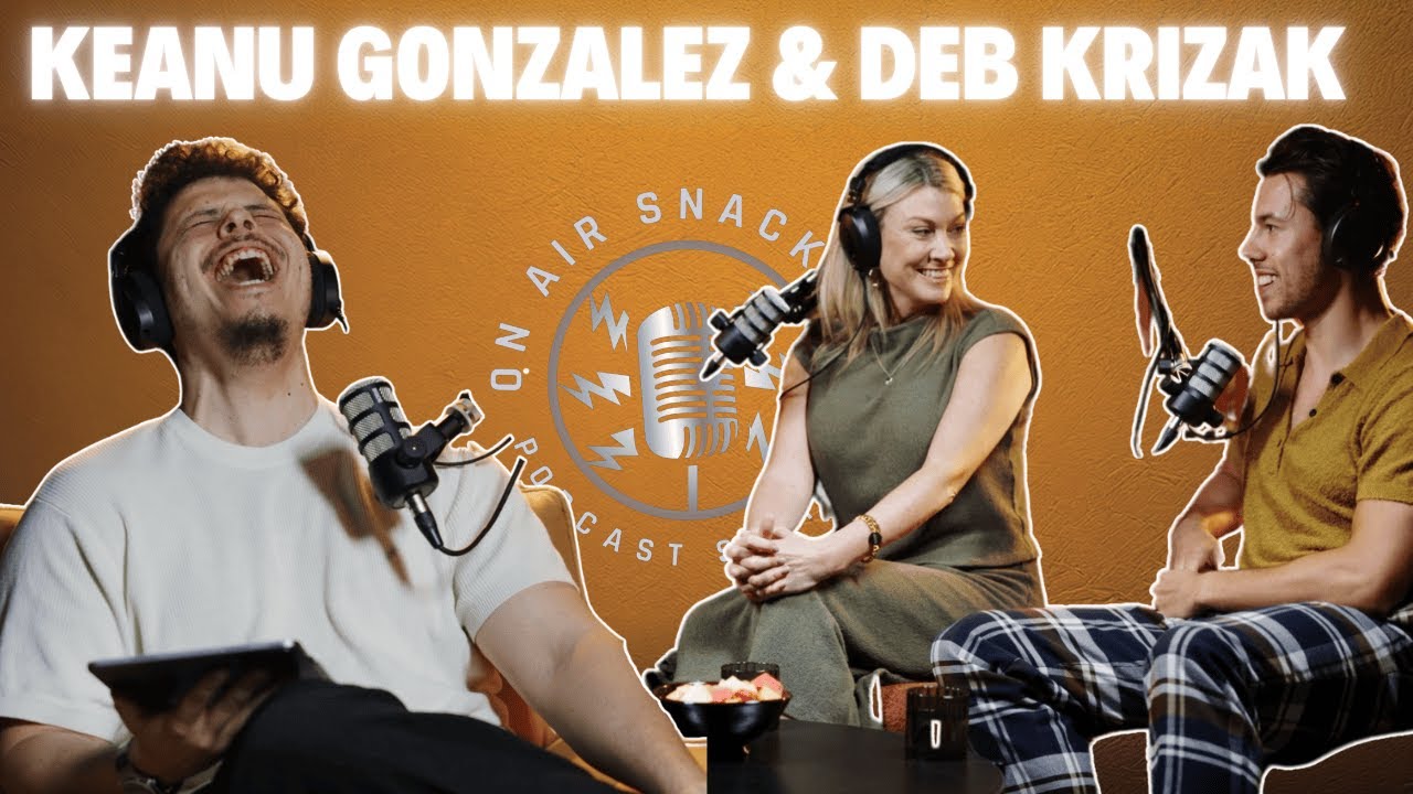 Keanu Gonzalez & Deb krizak | Ep 7 | On Air Snack Bar - YouTube