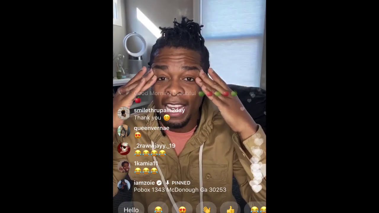 GOTDAMNZO/IAMZOIE PO BOX FAN MAIL UNBOXING ON IG LIVE|HILARIOUS😂 - YouTube