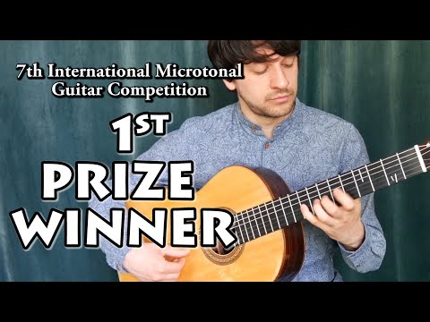 1st Prize Winner - Uşşak Saz Semai - Salih Dede - Arr. Radu Varga -7th Microtonal Guitar Competition