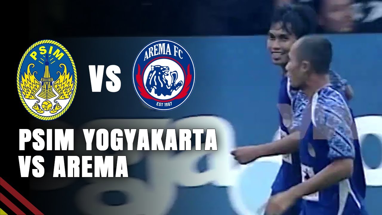 PSIM Yogyakarta VS Arema, Laskar Mataram Terkam Singo Edan | Liga Indonesia 2007 - YouTube