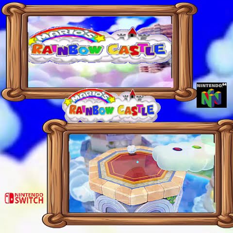 Mario Party - Mario's Rainbow Castle N64 Vs. Switch - YouTube