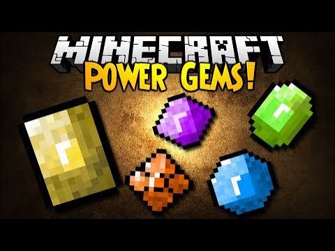 MINECRAFT- MOD DO POWER GEMS QUE VOCÊ PRECISA CONHECER!! {AWM} - YouTube
