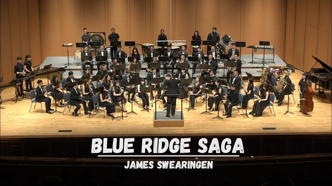 《返校日》Blue Ridge Saga｜興大附農校友管樂團｜James Swearingen - YouTube