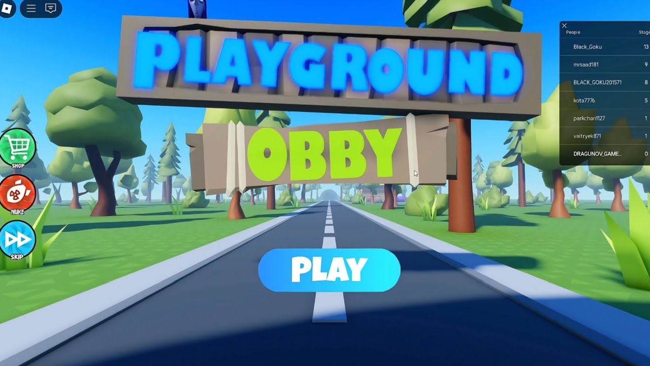 I play Playground obby in Roblox | Roblox | Dragunov gaming | - YouTube