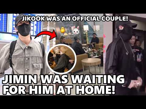 JIMIN ALREADY KNEW HIS MAN WAS COMING BACK 💍🤫 JUNGKOOK ARRIVED IN KOREA STRAIGHT TO SEE HIM 🛬😭