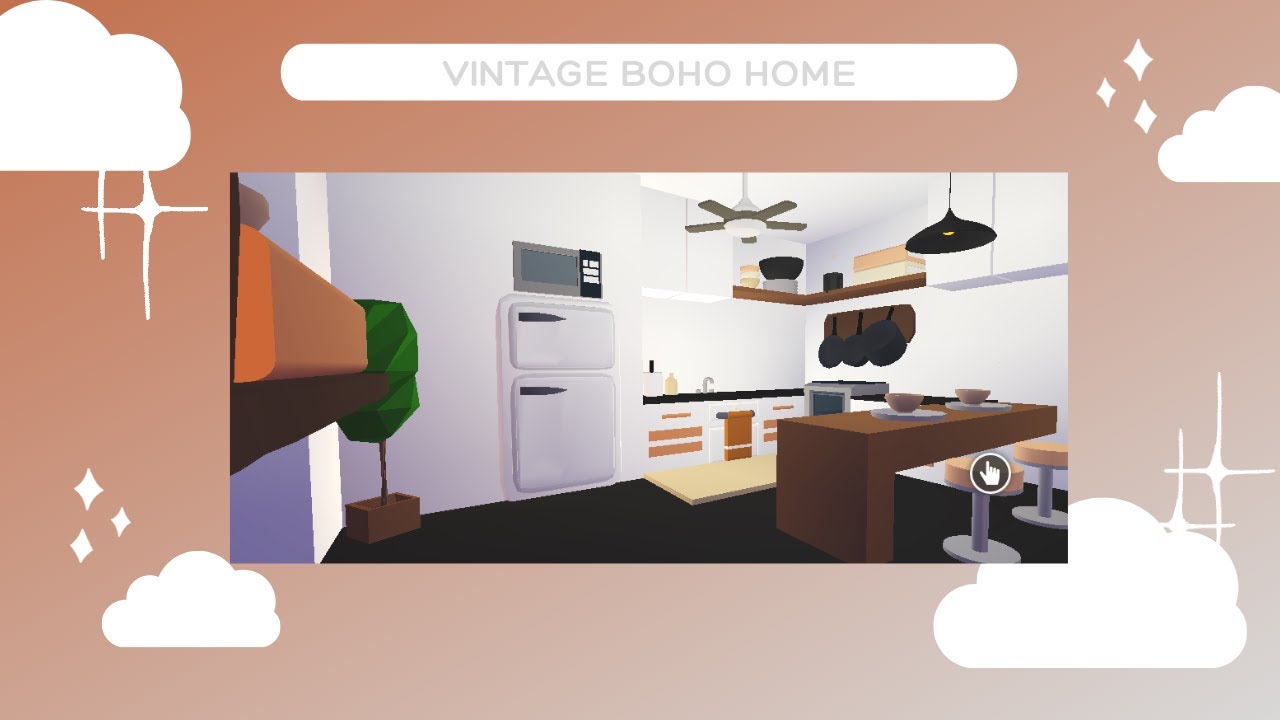 Fairy House - Vintage Boho Home Speed Build ☮ Roblox Adopt Me! (Collab ...