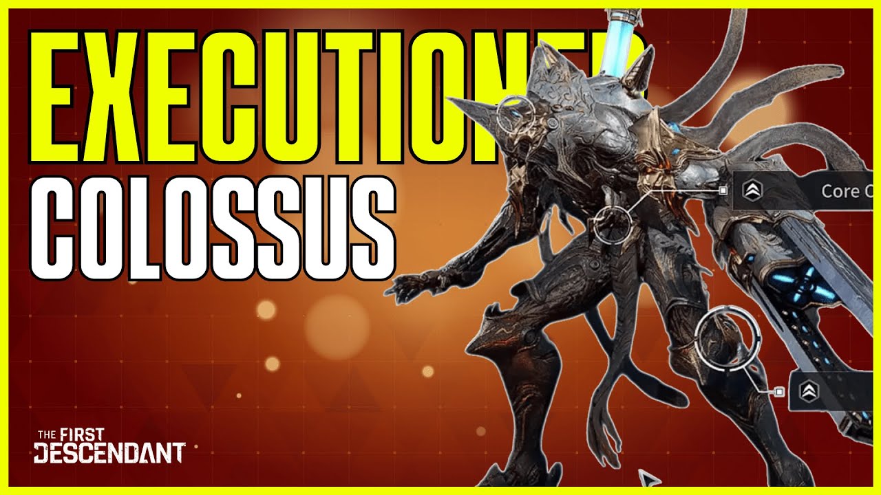 EXECUTIONER COLOSSUS BATTLE (The First Descendant) - YouTube