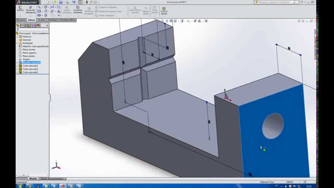 SolidWorks - Morsa 1/6 - YouTube