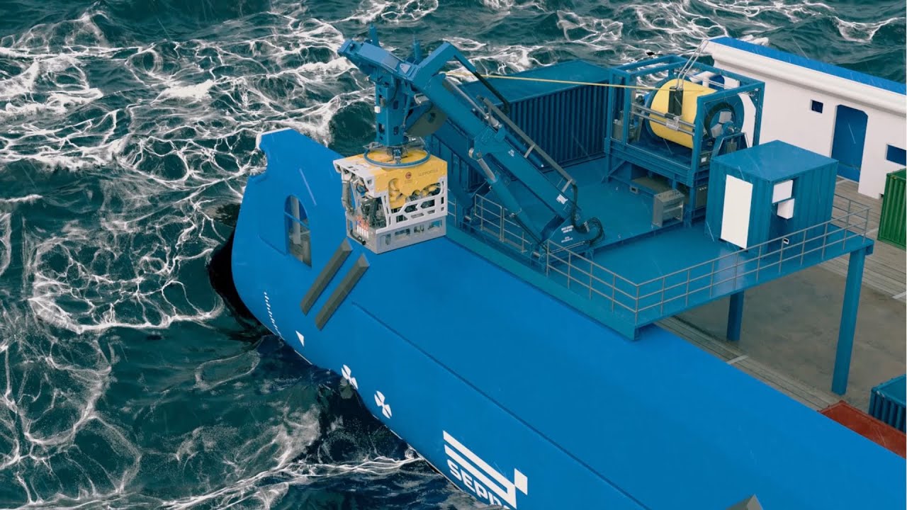 Sepro LARS Free Flying ROV - YouTube