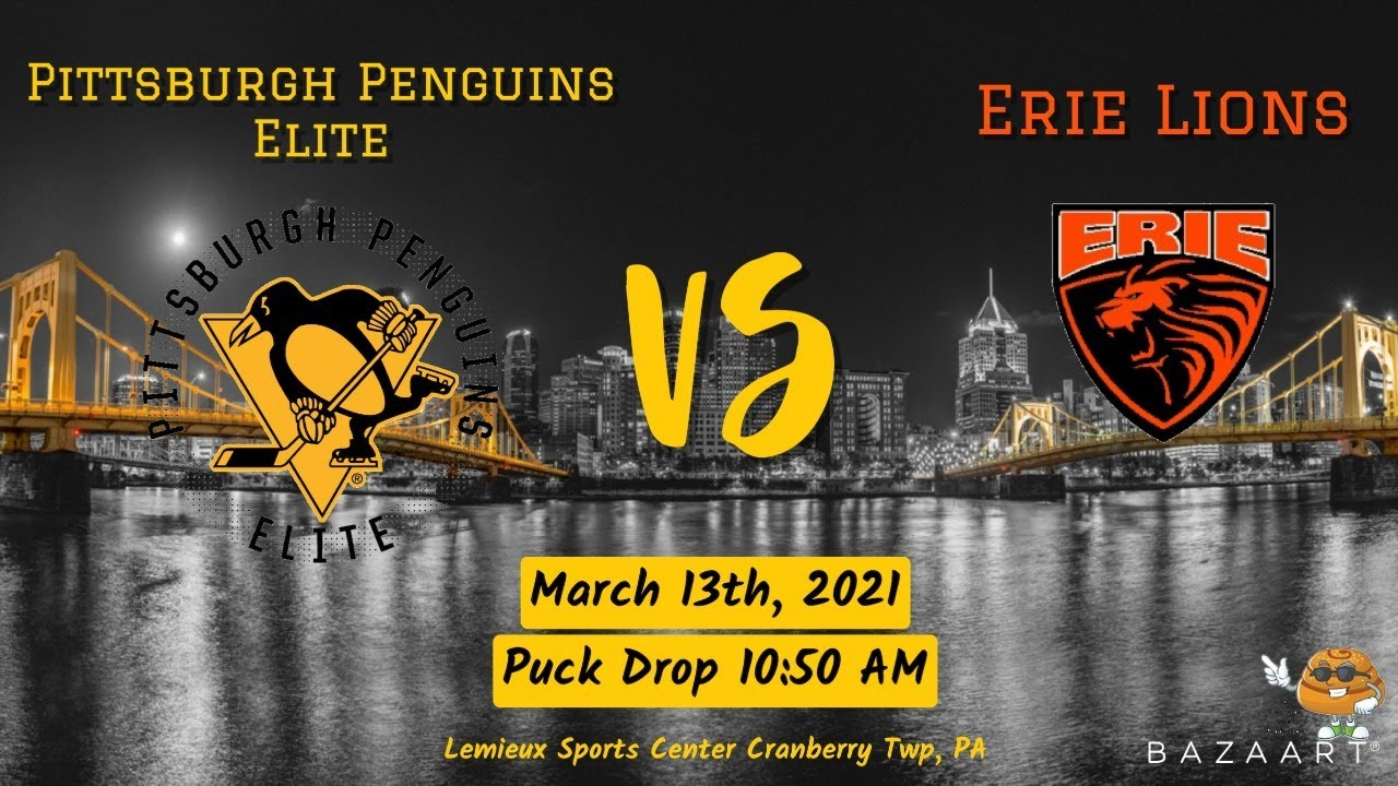 Pens Elite 2011 Vs Erie Lions 2010 - YouTube