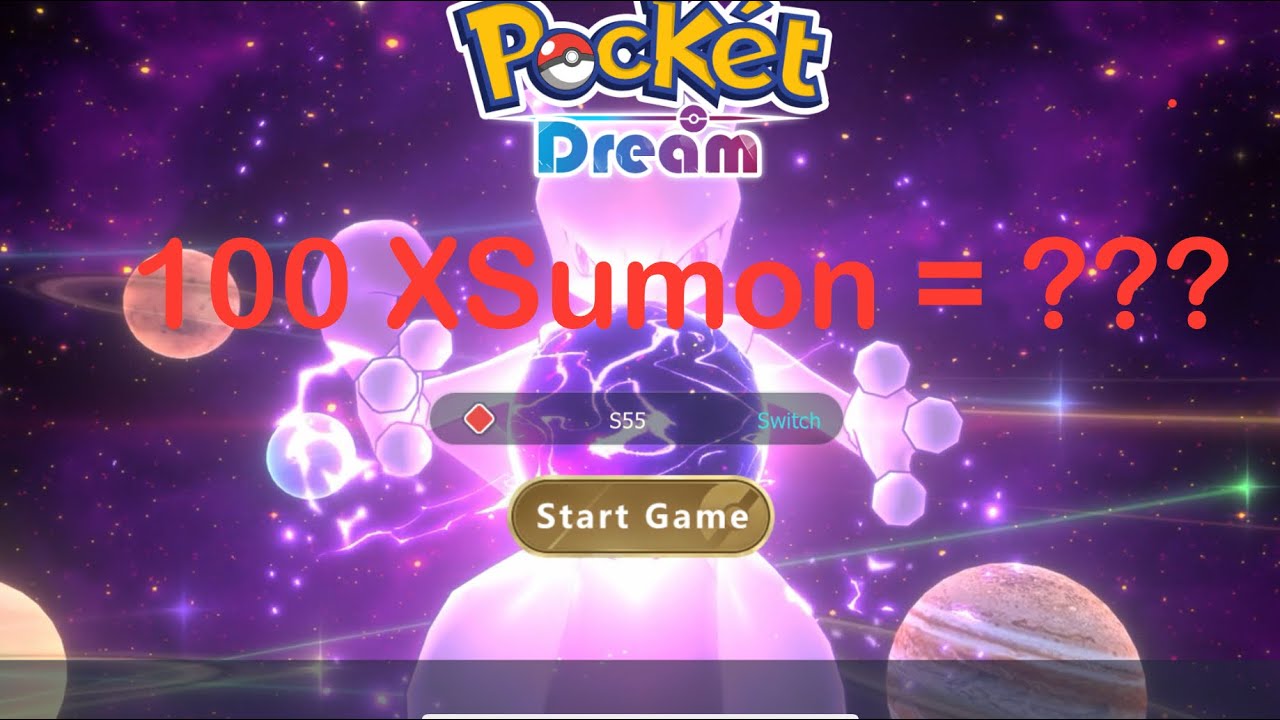 Pocket Dream 100 X Sumon = ??? - YouTube