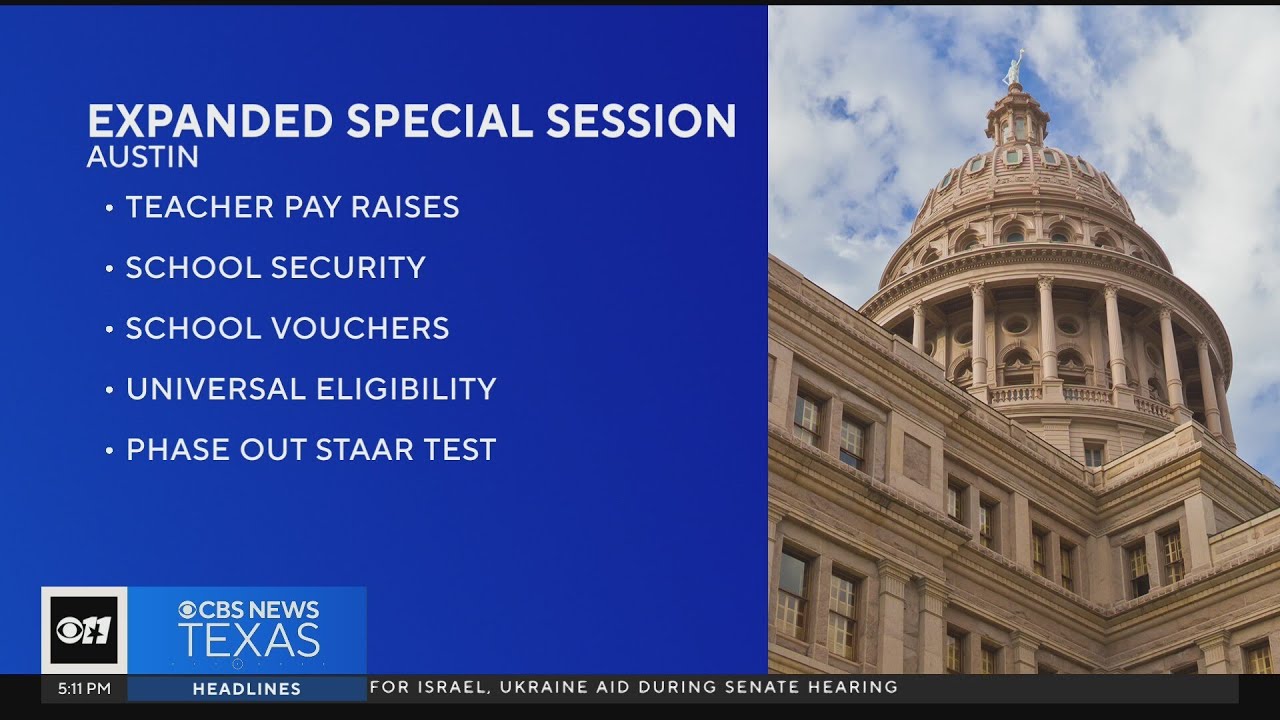 Gov. Abbott expands third special session agenda to include public ...