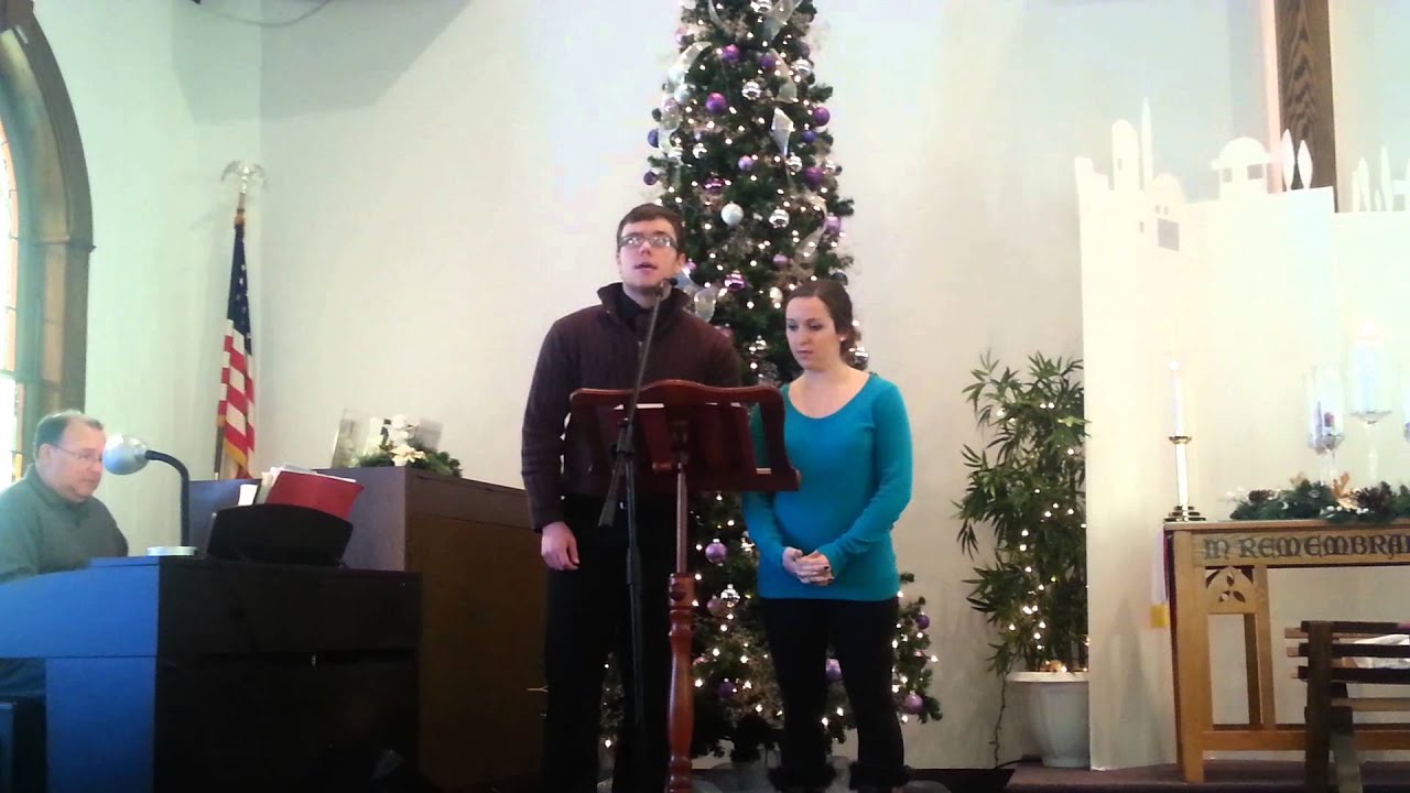 Evan Crowe and Caira Cronin sing - YouTube