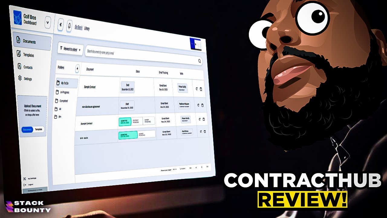 ContractHub Review 2023: Simplify Contract Management Like a Pro! - YouTube
