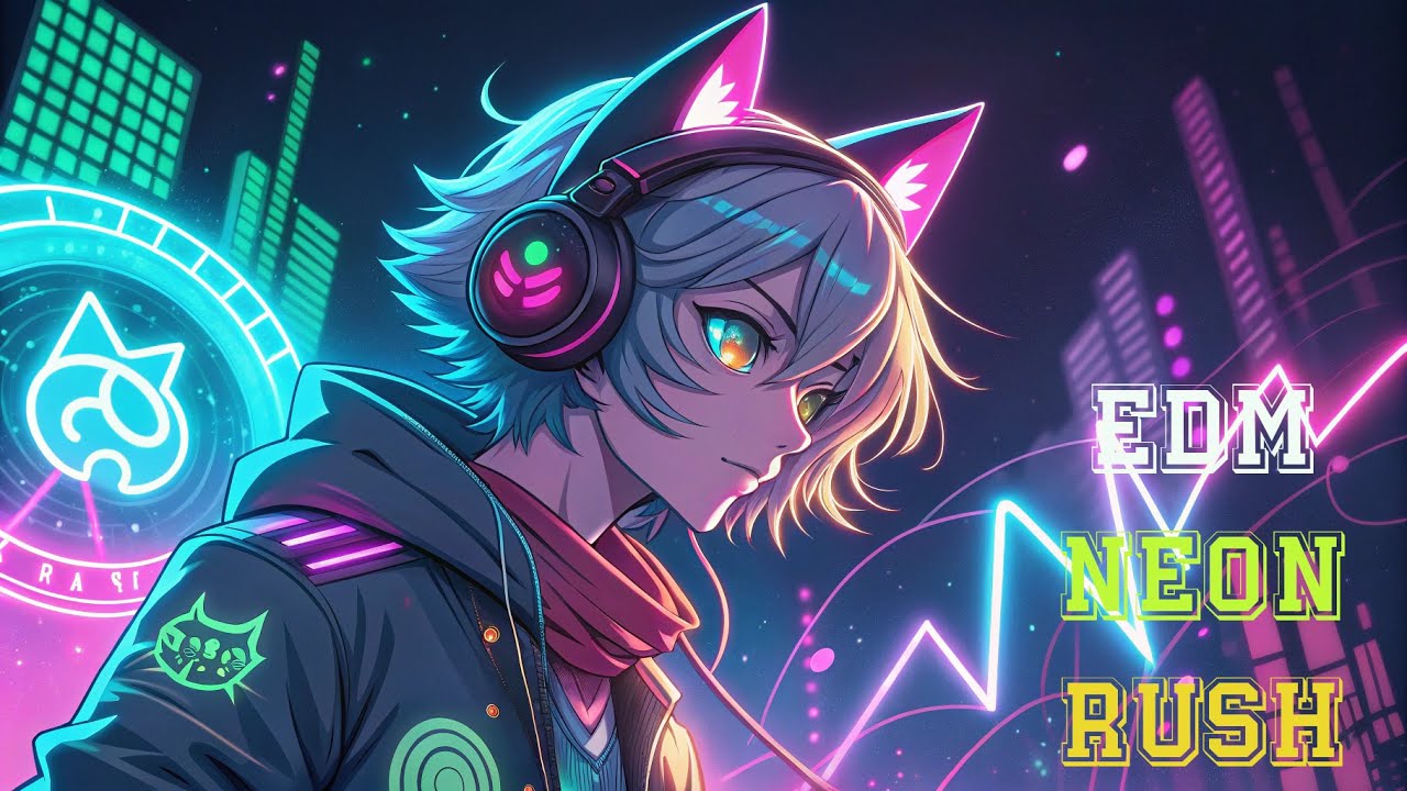 EDM Neon Rush ⚡ | High-Energy EDM Mix for Gaming & Focus - YouTube