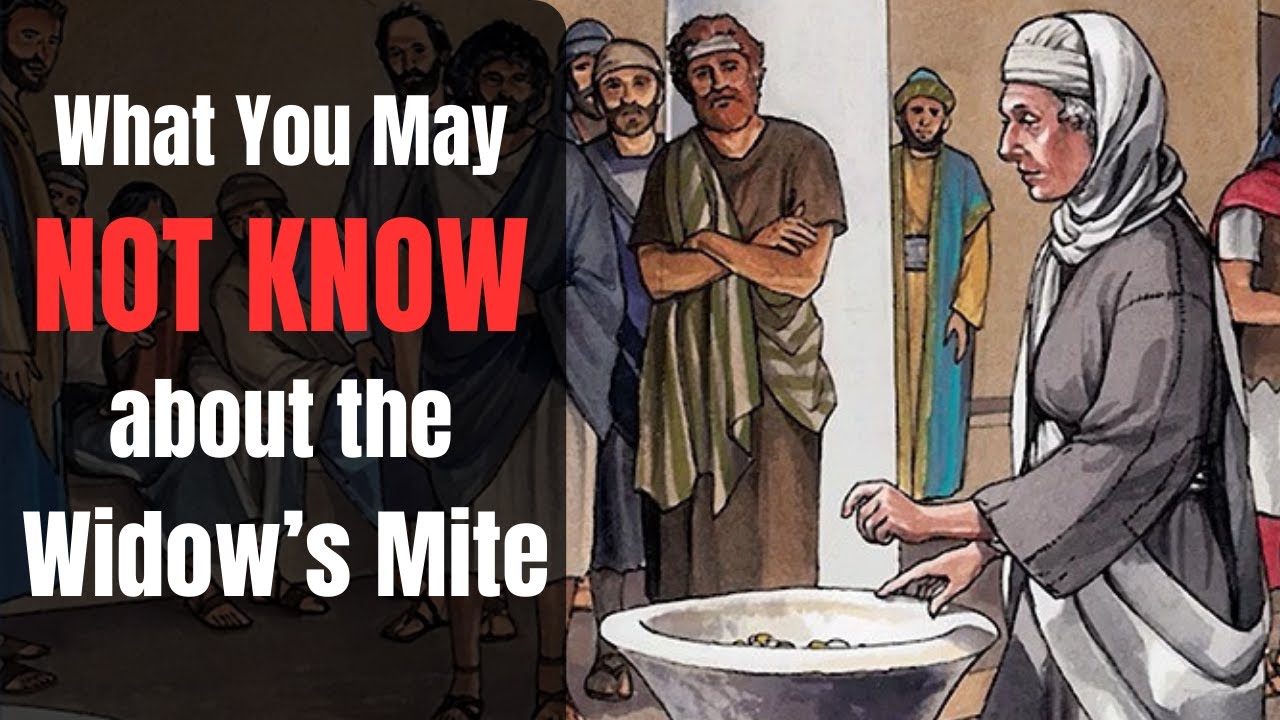 New Insights into the Story of the Widow's Mite (Luke 21:1-4) - YouTube