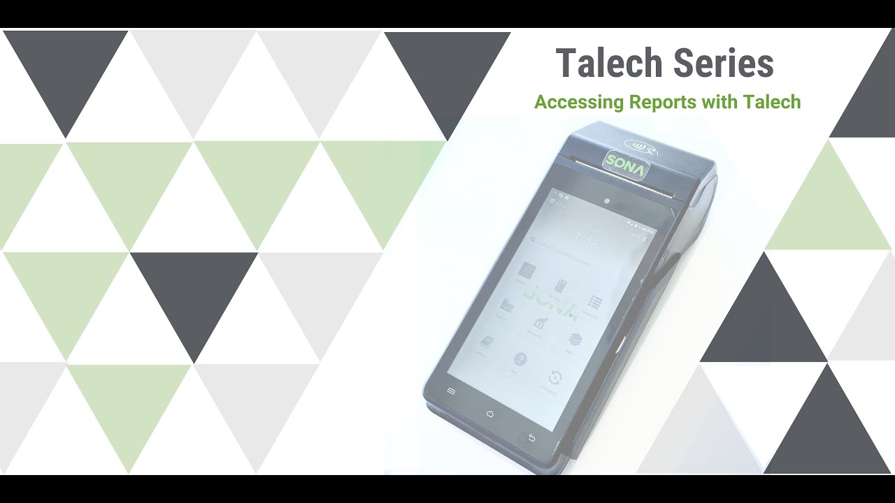 Want to Access and Print Transaction Reports with Talech on your ...