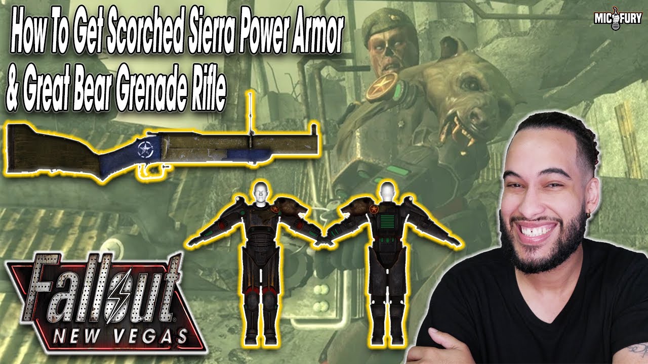 Fallout New Vegas - How To Get Scorched Sierra Power Armor & Great Bear ...