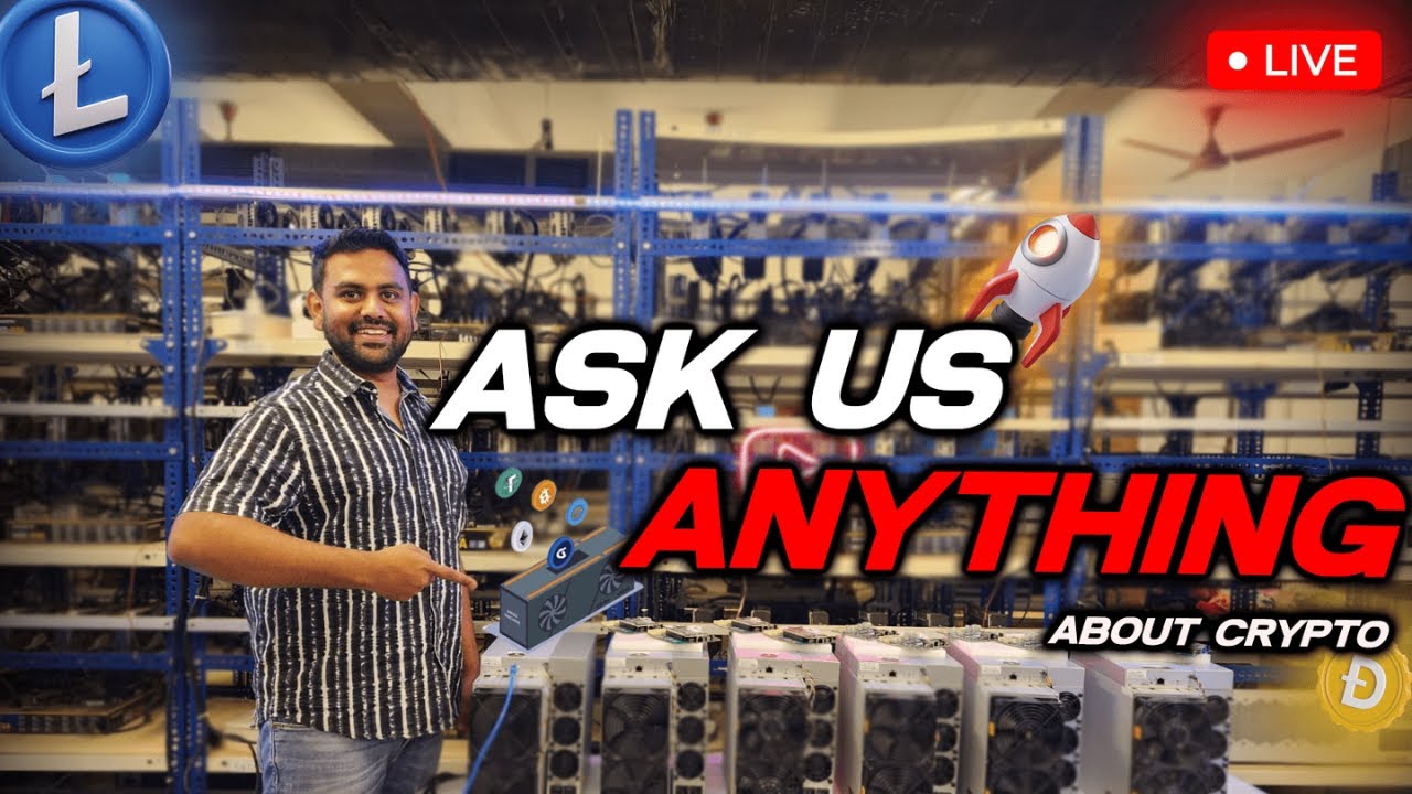 🔴 Ask us anything Crypto! Time to make money 🚀🔥 Crypto Mining weekly AMA with Sparsh Gupta - YouTube