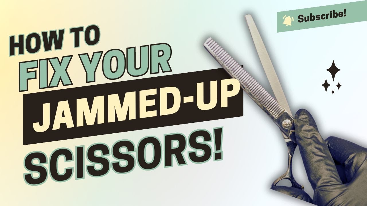 Fixing Jammed Scissors! - YouTube