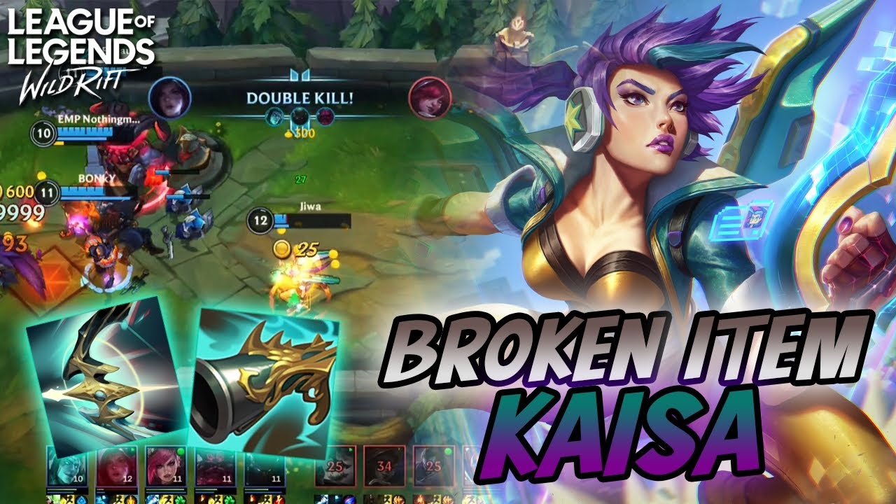Kaisa Going Wild with Terminus + The Collector item | Gameplay, Build ...