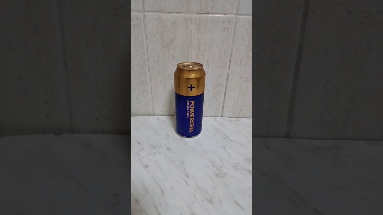 Обзор на энергетик Powercell синий - YouTube
