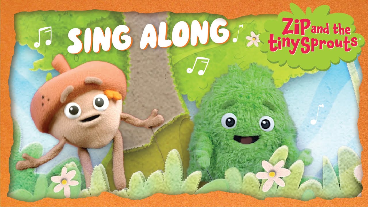 Zip and the Tiny Sprouts Puppet Sing Along! | Tiny Souls Children's Music - YouTube