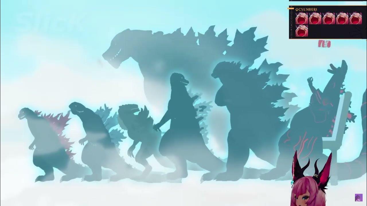 Tricky reacting to GODZILLA BATTLE ROYALE : PART 2 [True Form Ultima VS Burning Godzilla] - YouTube