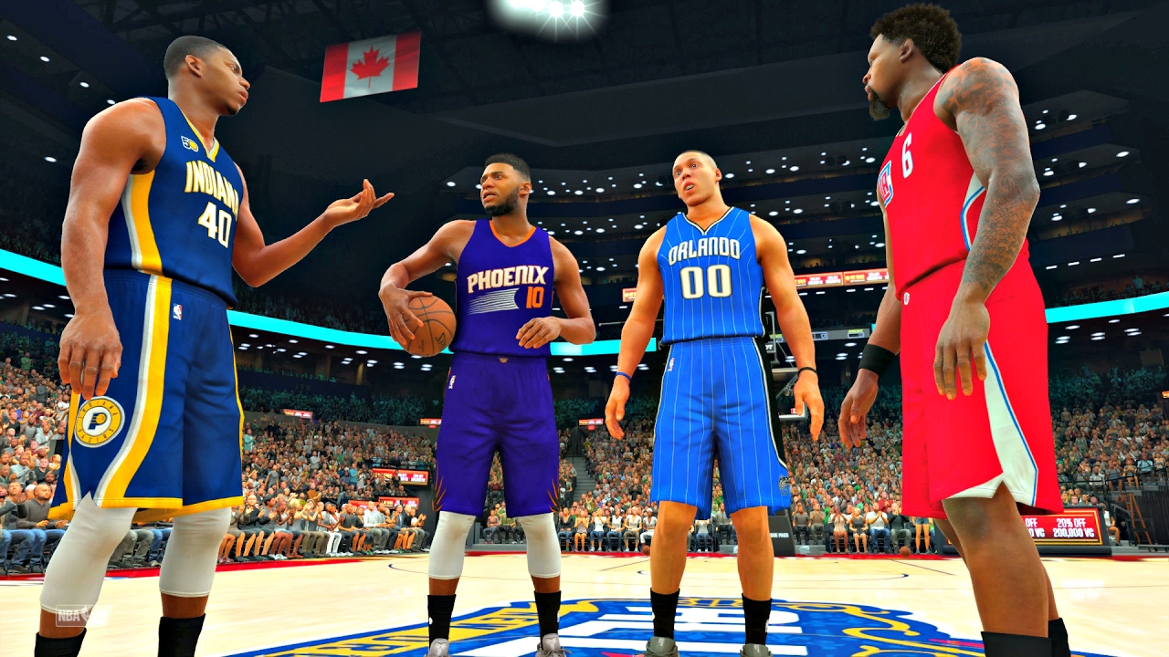 NBA 2K17: 2017 Slam Dunk Contest! Gordon, Jordan, Robinson III, Jones ...
