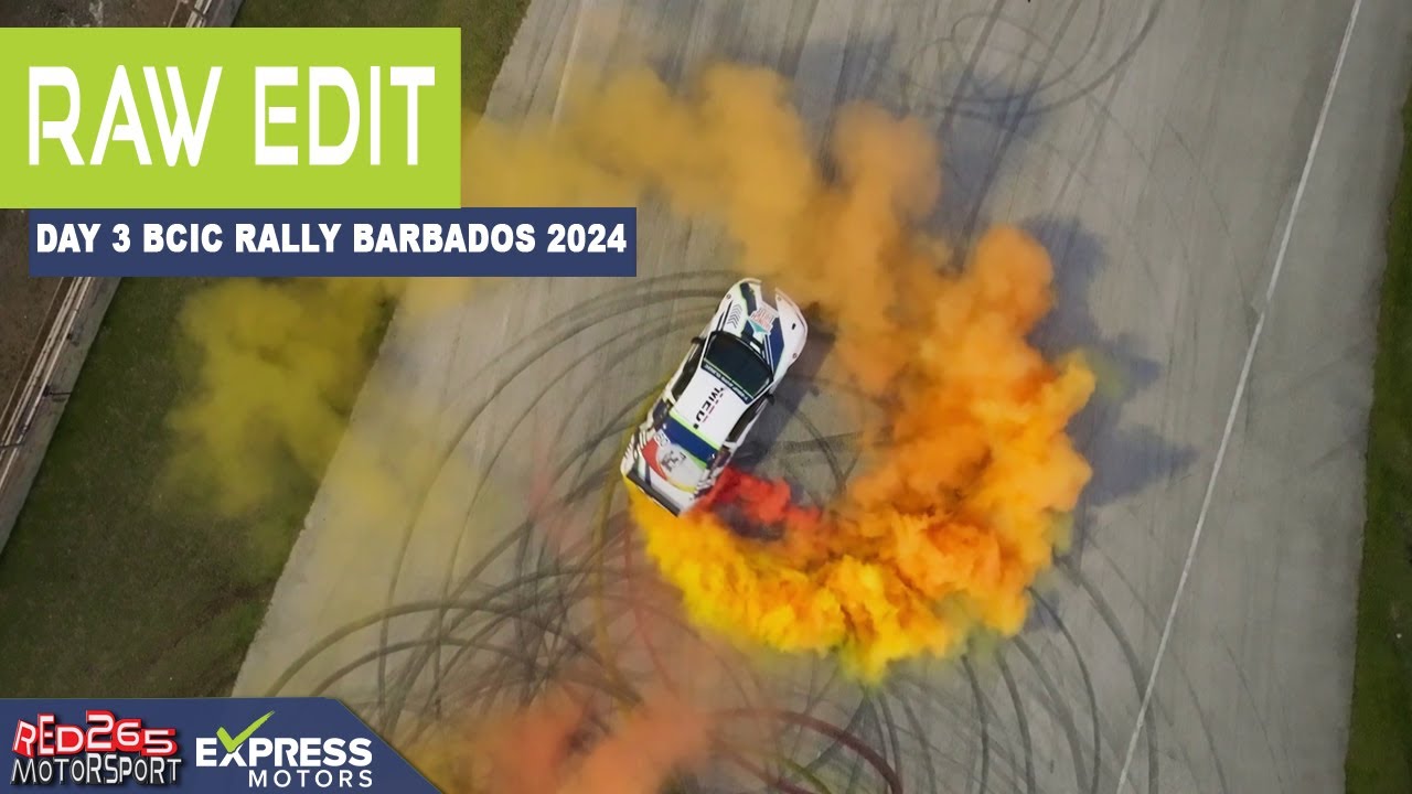 RAW EDIT - Day 3 - BCIC Rally Barbados 2024 - YouTube