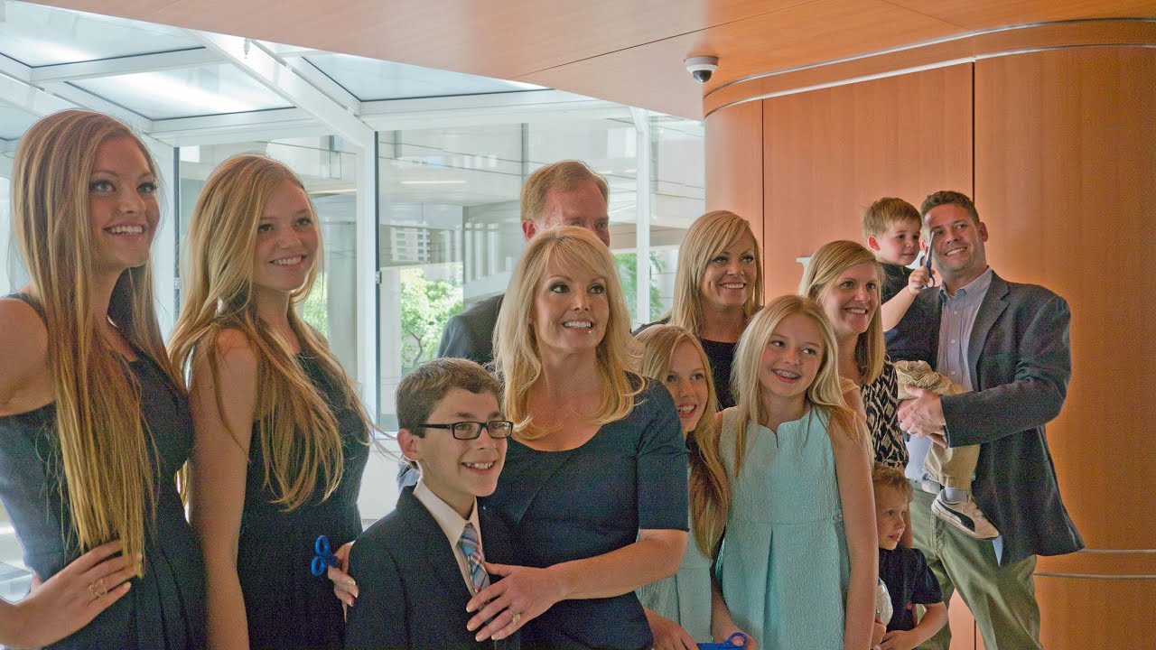 Dedicating the Fifield Family Bridge at Children's Hospital - YouTube