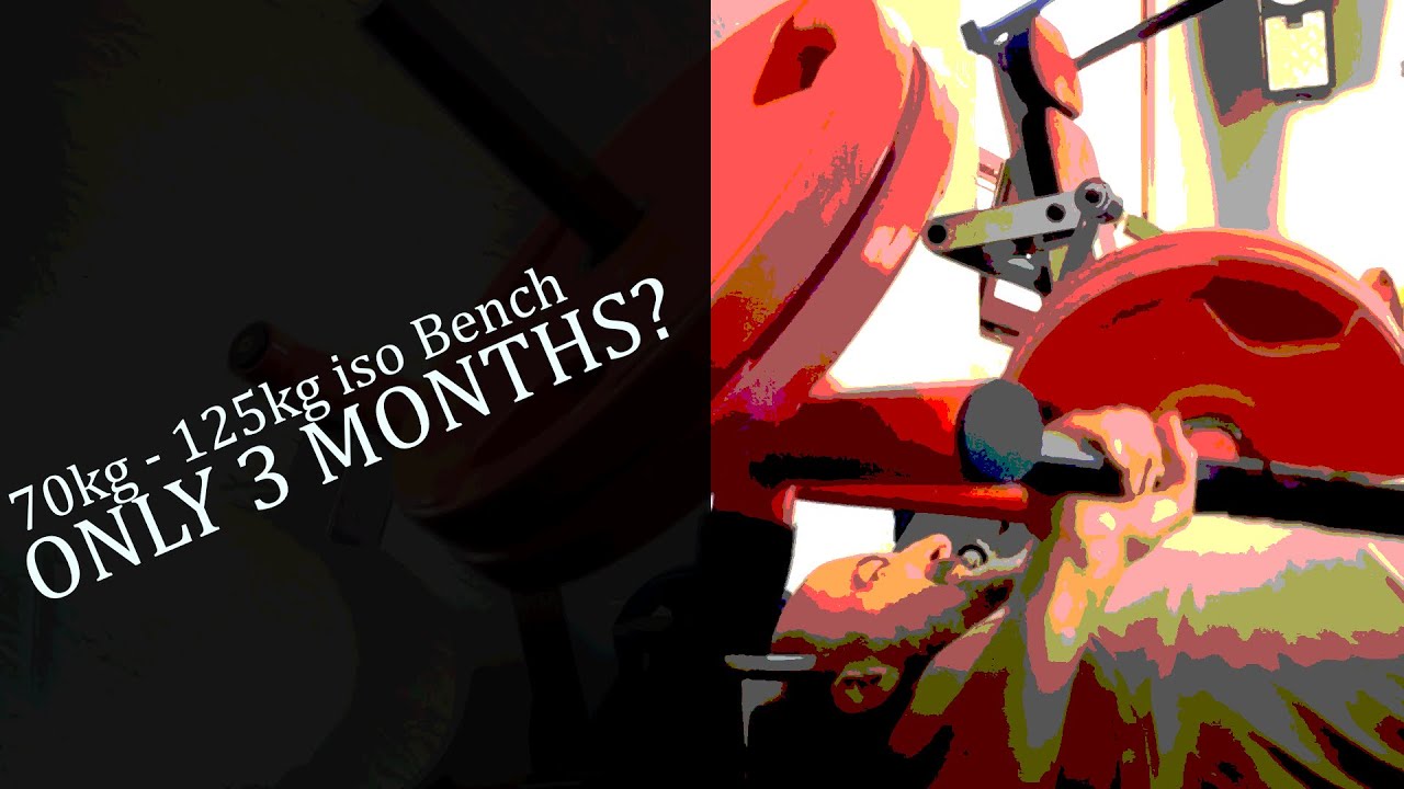 iso Bench Press 300lbs!!! (Diary - End of Month 3) #health # ...