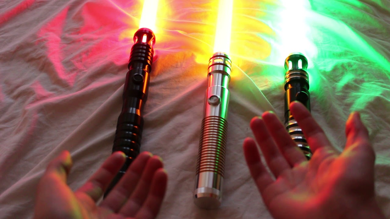 How Ultrasabers Uses Windows in the Emitter on Lightsabers - YouTube