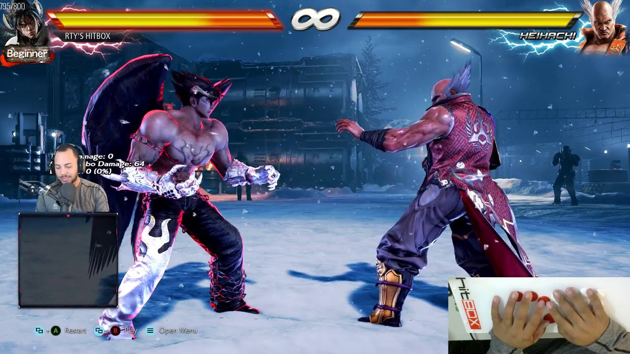 Tekken 7: How to Wavedash on a hitbox (P1 SIDE) - YouTube