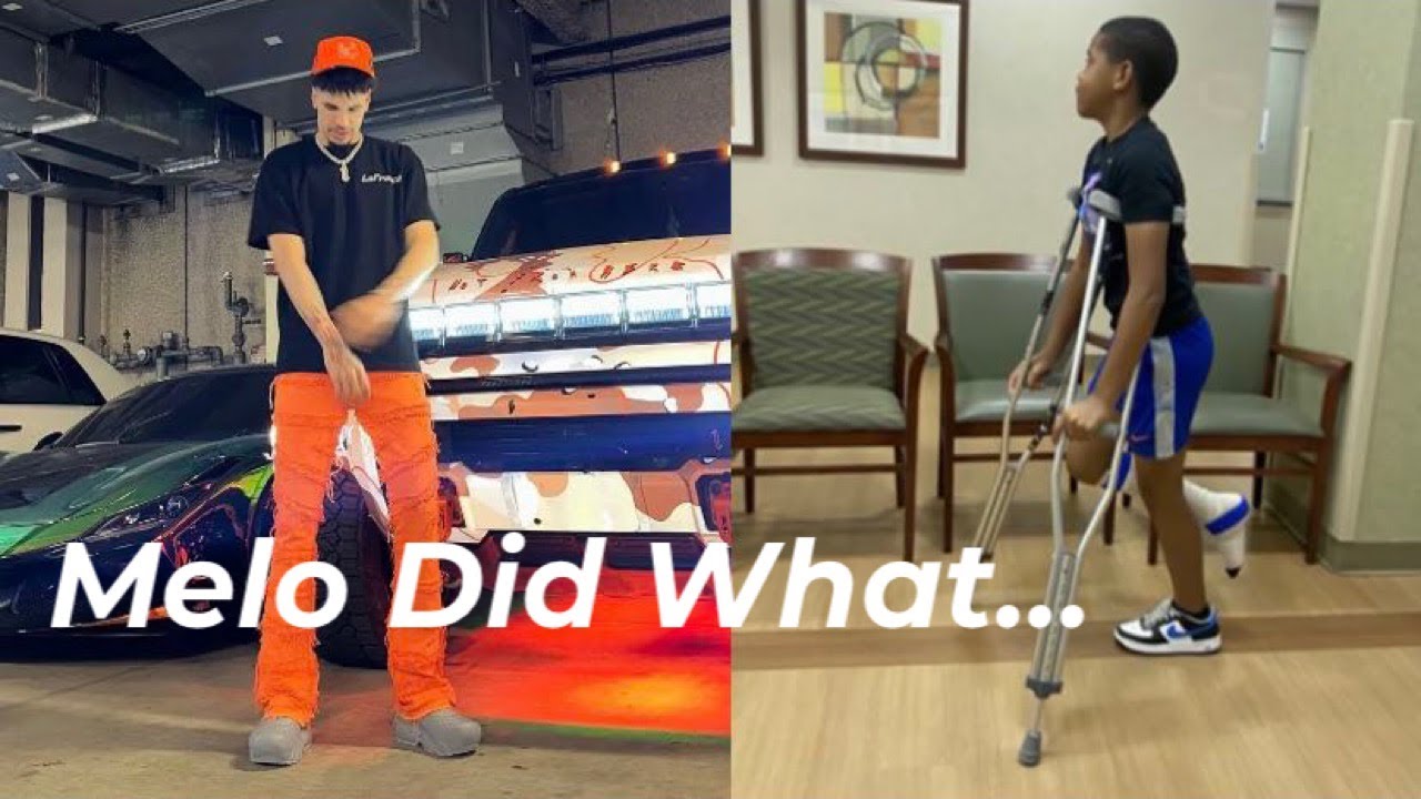 LaMelo Ball Ran Over A 11 Year Old Kid Foot.. - YouTube