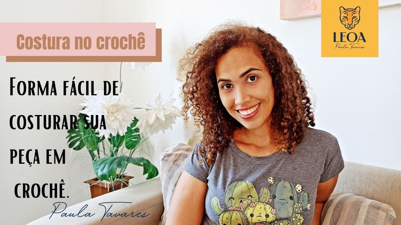 COMO COSTURAR CROCHÊ DE FORMA FÁCIL - YouTube