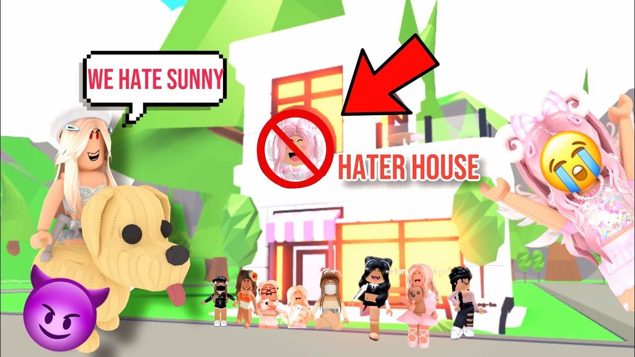 I Acted Like A HATER Of MYSELF In Adopt Me! *SAD* - YouTube