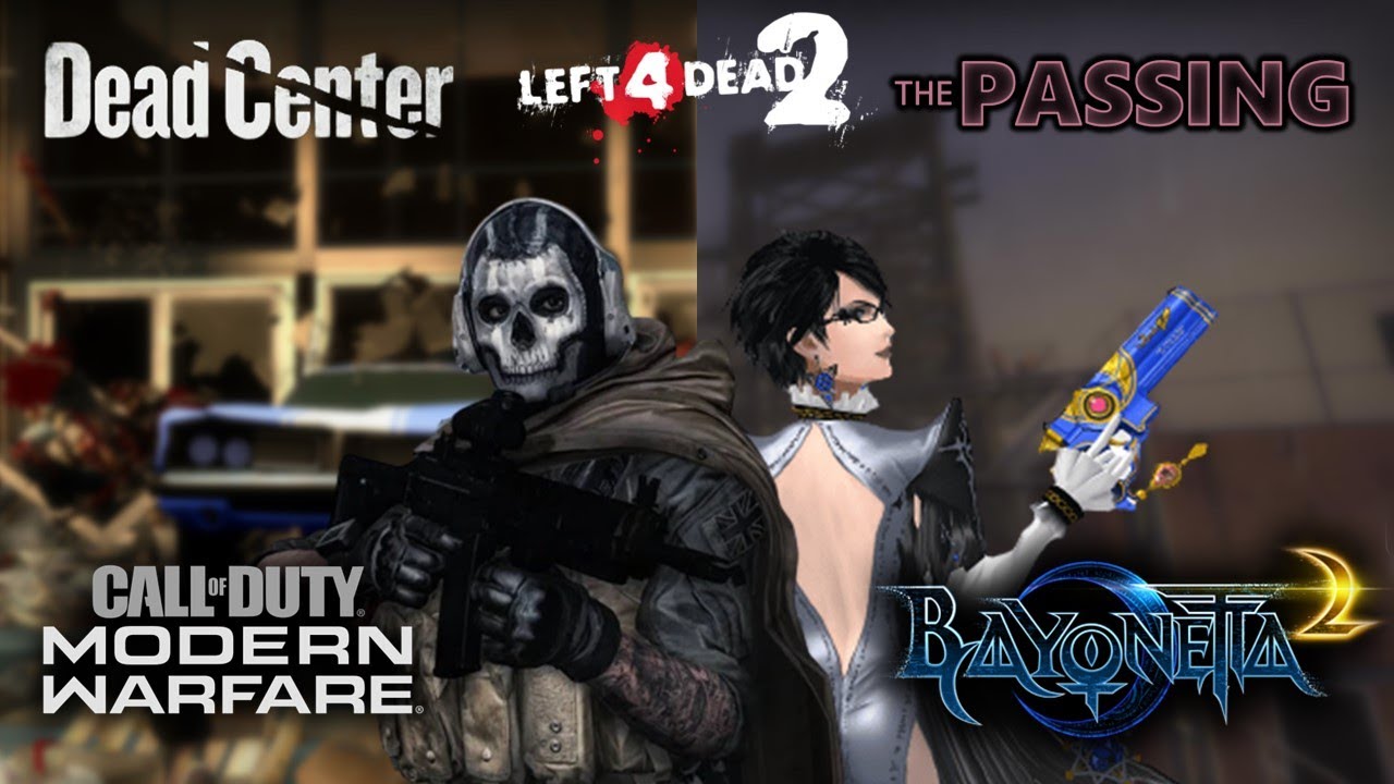 Left 4 Dead 2 Crossover Call Of Duty Modern Warfare (2019) X Bayonetta ...
