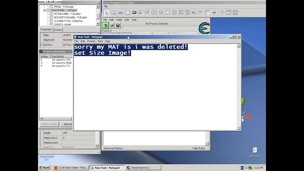 AKOnline How To Make (CETrainer) v374 - YouTube