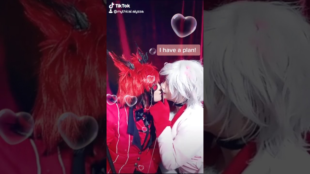 Alastor And Angel Dust Kiss Hazbin Hotel Youtube
