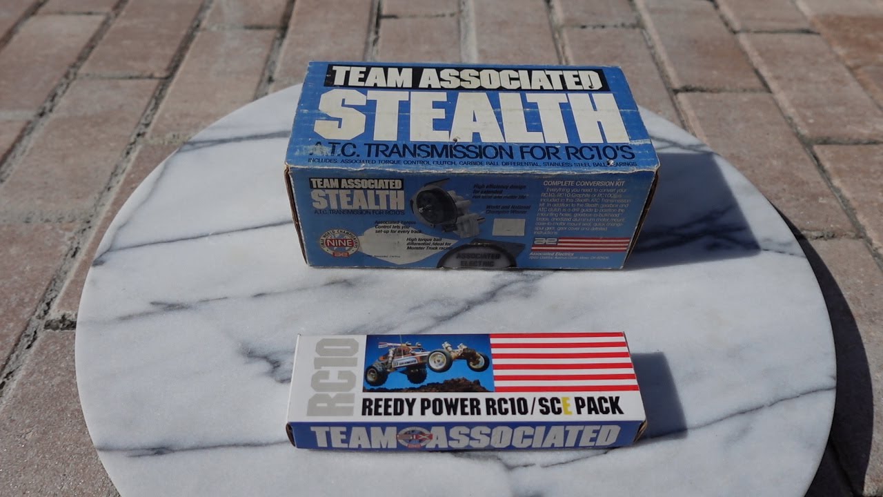Vintage team associated RC10 RC10T Reedy battery box Stealth ...