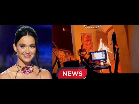 🔴BREAKING NEWS! Katy Perry engulfed in🔥goes viral during filming of her upcoming music video.....
