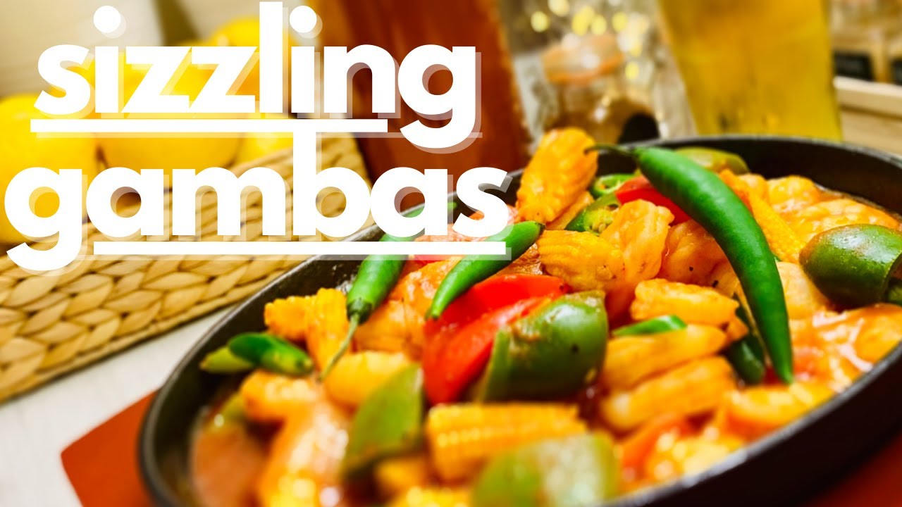SIZZLING GAMBAS 😎Great Appetiser! #37 #filipinotasty #sizzlinggambas ...