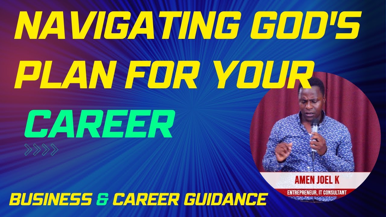 Navigating God's Plan For Your Career - YouTube
