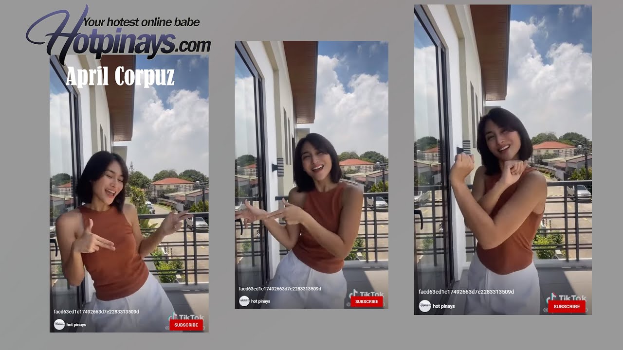 Viral Philippines Hot Pinay Tiktoker April Corpuz @aprilcorpuz90# ...