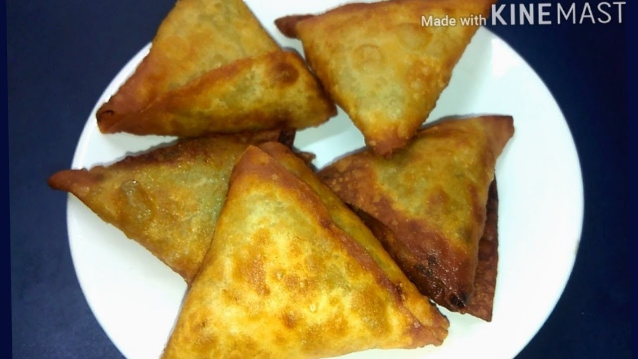 Bazar Jaysa Keema Samosa with easy folding Technique / Ramadan Iftar ...